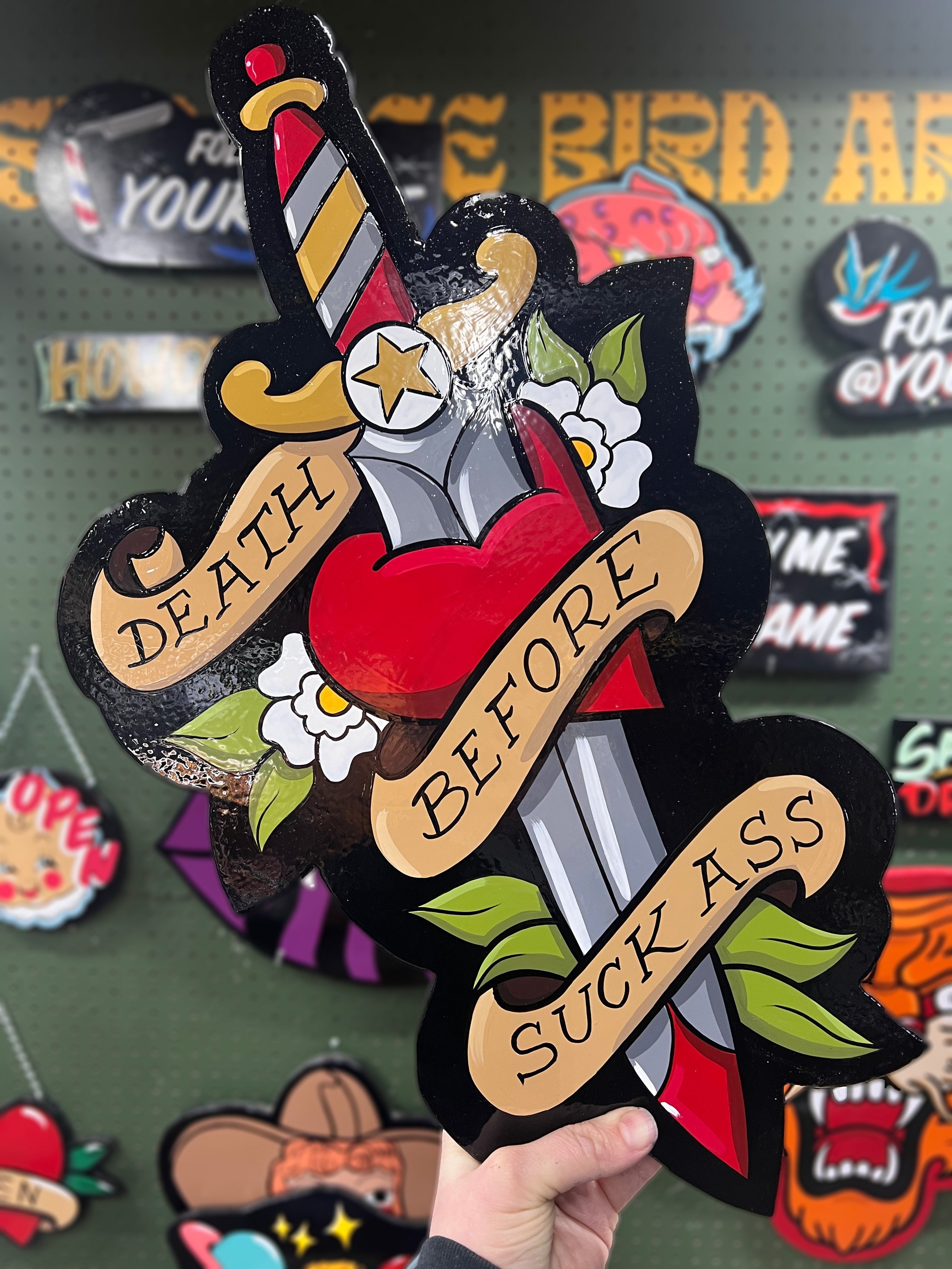 Sailor Jerry Schwert Blitz 3 Sailor Jerry Tattoo Flash Design (style
